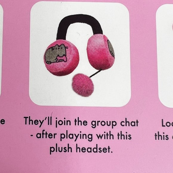 Pusheen | Cat | Pusheen Plush Headset Pet Toy Cat Graphic Puff Ball ...